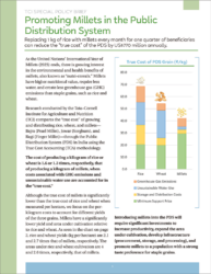 Promoting Millets in the Public Distribution System - TCI